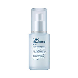 Aesthetic Hydration Cosmetics AHC Face Serum Aqualuronic Hydrating Aqualuronic Korean Skincare 1.01 oz