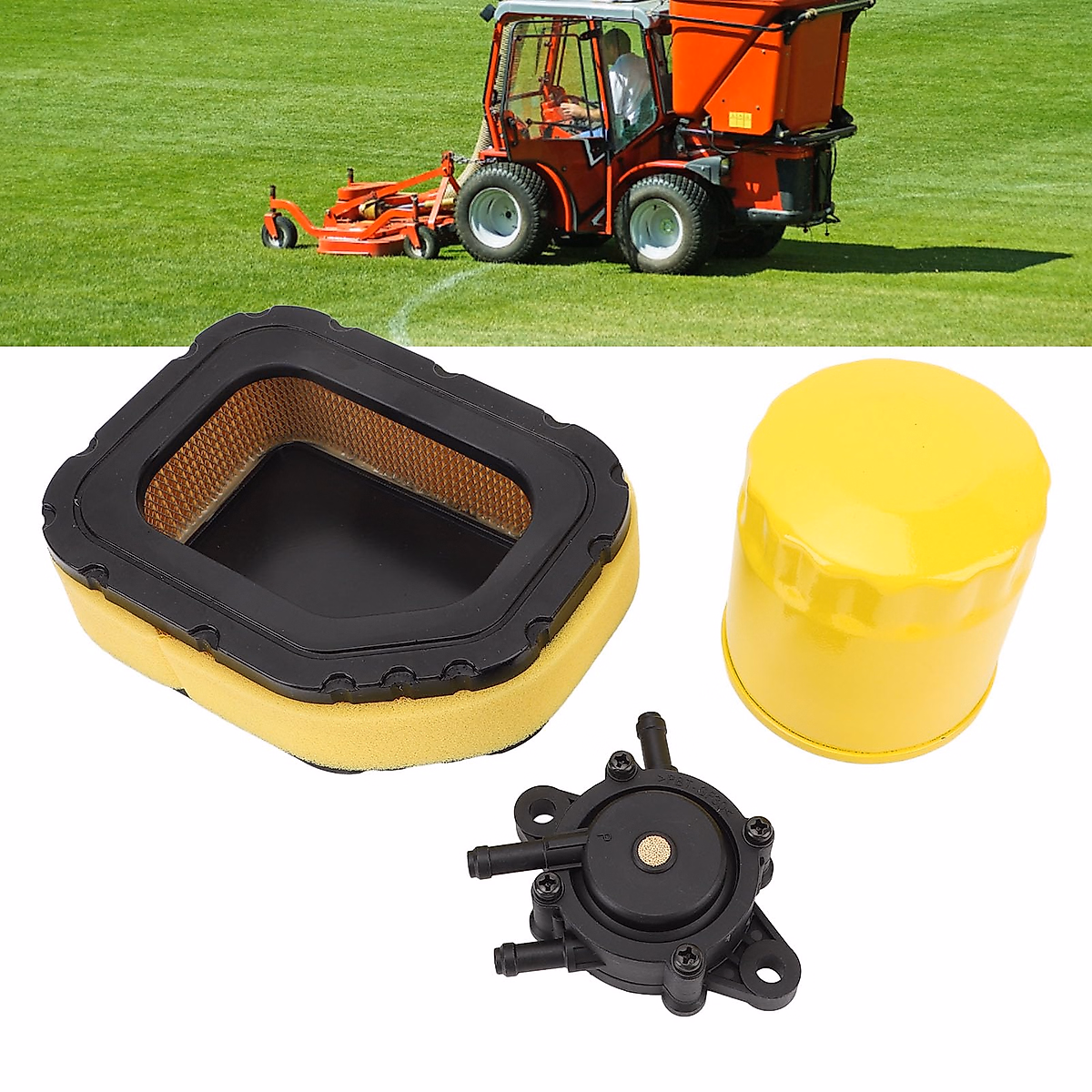 Air Filter, Air Cleaner Cartridge Filter Lawn Mower Air Cleaner Replacement Filter for 32 083 03 S 32 883 03 S1 3208303 SV810 SV820 SV830 0 SV725 SV730 SV735 SV740