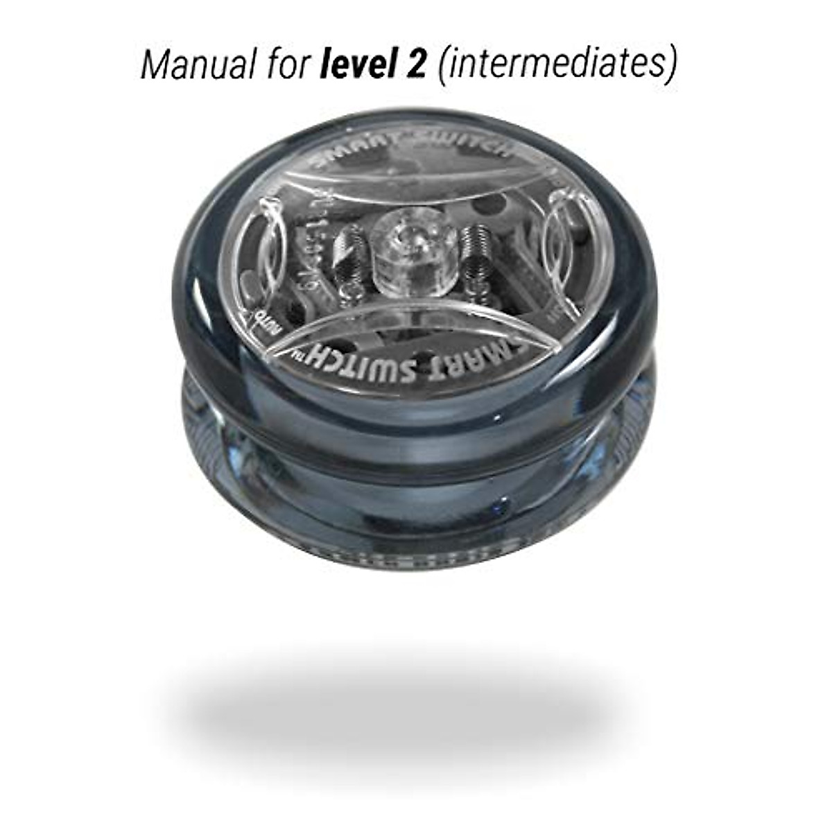 Yomega Power Brain XP yoyo - Professional yoyo with a Smart Switch which enables Players to Choose Between Auto-Return and Manual Styles of Play. + Extra 2 Strings & 3 Month Warranty (Grey)