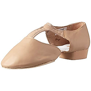 Bloch Women's Elastospllit Grecian Dance Shoe, tan, 10.5 Medium US