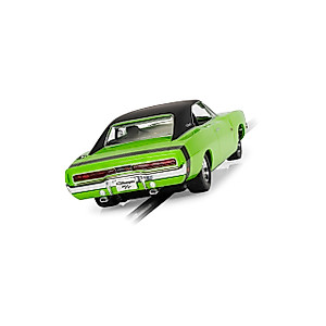 Scalextric Dodge Charger RT Sublime Green Black Top 1:32 Slot Race Car C4326