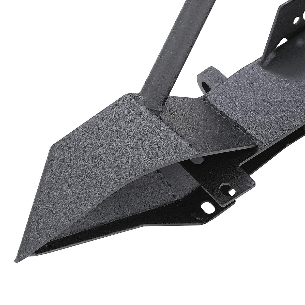 Smittybilt XRC Rock Crawler Winch Front Bumper with Grille Guard and D-ring Mounts (Black) - 76801