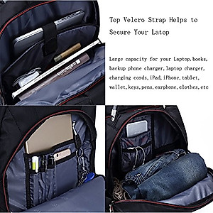 FreeBiz 55L 21 Inch High Laptop Backpack fits under 19 Inch Gaming Computer Notebook Macbook for Men (18.4 inch)