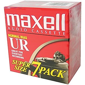 Maxell UR-90 Blank Audio Cassette Tape - 21 Pack (108575)