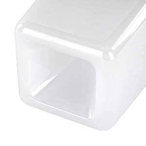 LUTEC Table Cube Light 100 Lumen 1 Watt 3 LED Simple Touch-Button Operation 3 Step Dimmer Portable & Moveable Solar Table Light Outdoor,Waterproof Exterior Atmosphere Lighting for Patio, Tent