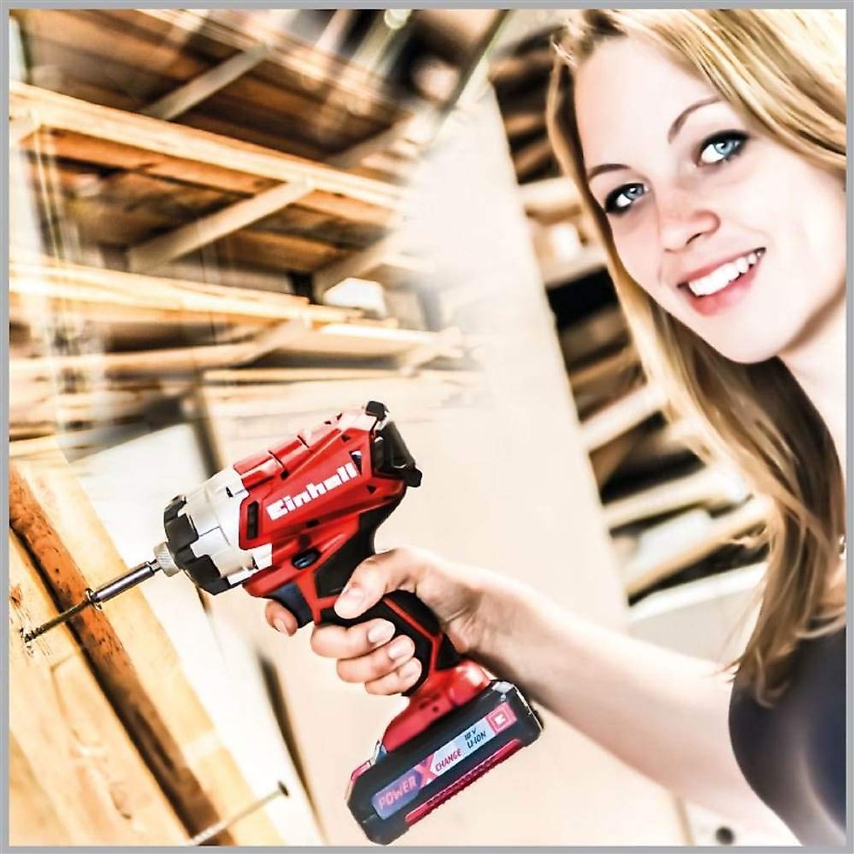 Einhell Power X-Change TE-CI 18/1 Li Impact Driver w/Variable Speed, Tool Only