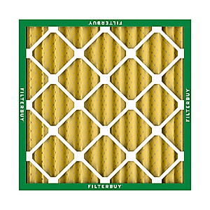 Filterbuy 14x14x2 Air Filter MERV 11 Allergen Defense (6-Pack), Pleated HVAC AC Furnace Air Filters Replacement (Actual Size: 13.50 x 13.50 x 1.75 Inches)