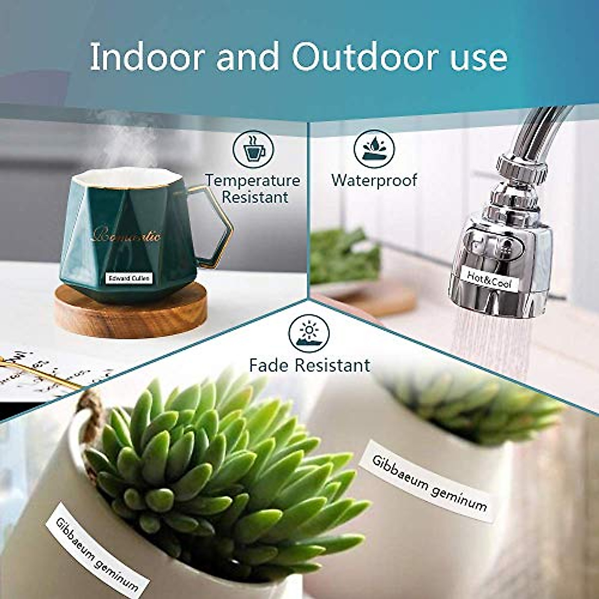 Fimax Compatible Label Tape Replacement for Brother P-Touch M Tape M231 MK231 MK-231 12mm 0.47 Inch to use with Brother P-Touch PT-M95, PT-90, PT-70, PT-65, PT-85, Black on White, 26.2 Feet, 7-Pack