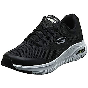 Skechers Men's Arch Fit Blk-red 11 WW US