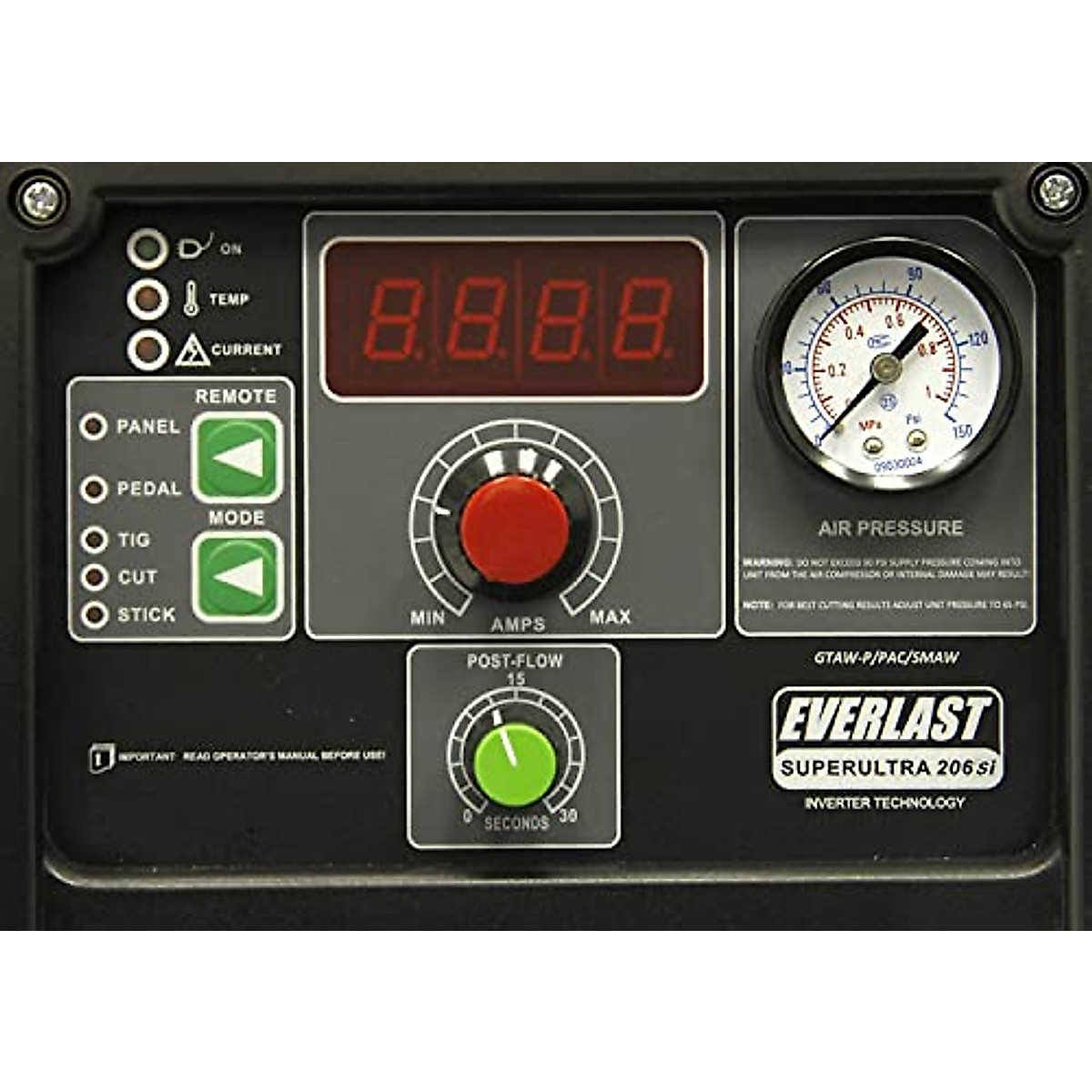 2021 SuperUltra 206Si 200 Amp TIG/Stick 50 Amp Plasma Cutter Multi Process Combo Welder Dual Voltage 110v/220v