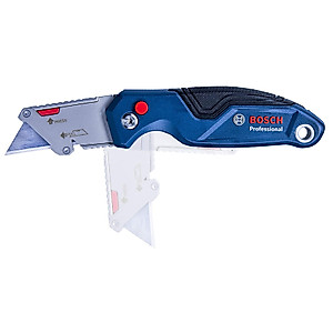 Bosch Professional 1600A016BM 2-Part Knife Set (with Folding Knife and Cutter, in Blister Packaging)