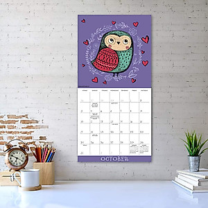 2021 Simply Owls 16-Month Wall Calendar
