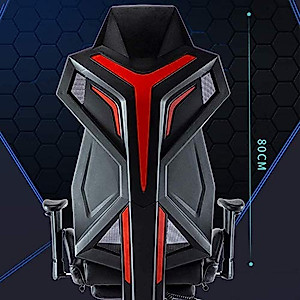 MayNuo Armchair Gaming Seats,E-Sports Game Computer Chair Home Office Swivel Chair Lift Chair Stool Chair/Red/a