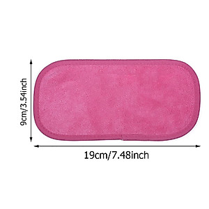 HomeSoGood 6Pcs Reusable Eyelash Extension Forehead Towel Pad Grafted Eyelashes Tray Soft Towel Lash Accessories Makeup Tools