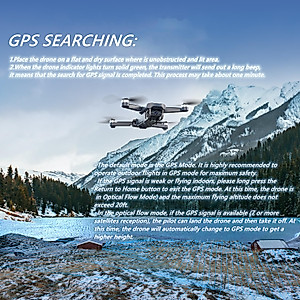 Holyton Drones with Camera for Adults 4k, HT50 Drone with Remote Control Camera, GPS Quadcopter Auto Return, Follow Me, Brushless Motor, Circle Fly, Waypoint Fly, Altitude Hold, Headless Mode