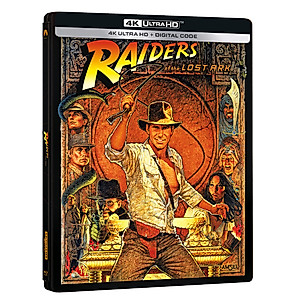 Indiana Jones and the Raiders of the Lost Ark Limited-Edition Steelbook [4K UHD]