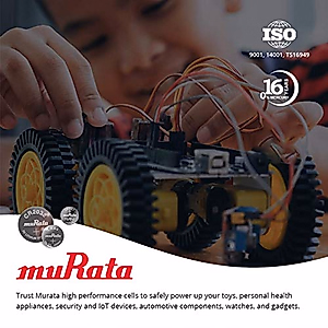 Murata LR1120 Battery AG8 391A 1.55V Alkaline Button Cell (5 Batteries)