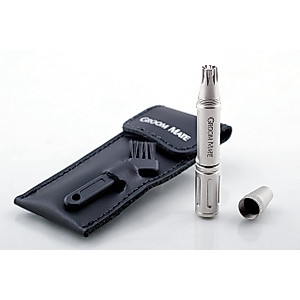 Groom Mate Professional Nasal & Ear Hair Trimmer - Made in USA