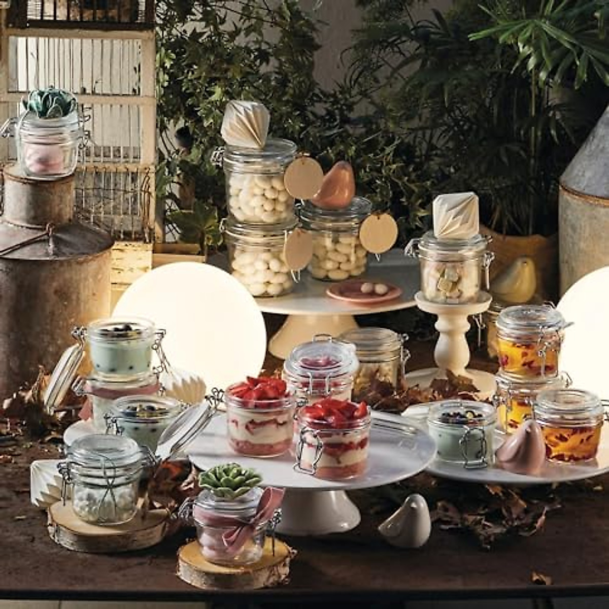 Bormioli Rocco Fido Storage Jar 11.75 oz, Set of 12