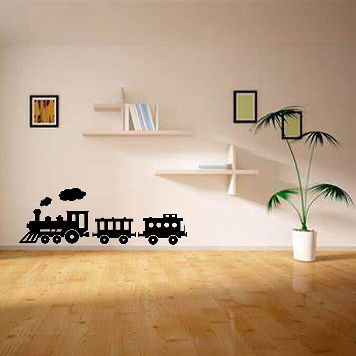 Train Vinyl Cute Wall Art Decals Sticker for Children's Room Nursery Room Décor