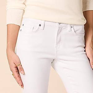 Amazon Essentials Skinny Jeans for Women (Stretchy), White, Size 8