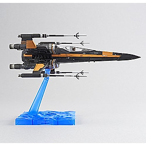 Bandai Hobby Poe's Boosted X-Wing Star Wars, Bandai Star Wars 1/72 Plastic Model Hobby Space Ship