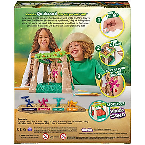 Spin Master Games Sink N’ Sand, Quicksand Kids Board Game with Kinetic Sand for Sensory Fun and Learning – Easy Toy Gift Idea, for Preschoolers and Kids Ages 4 and up