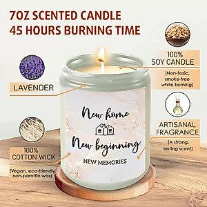 DOTAOKACI House Warming Gifts New Home - New Home Gift Ideas - New Home Candle - Housewarming Gifts for Women, Friends - Welcome Home Gifts for Homeowners, First Home Gifts - House Warming Decoration
