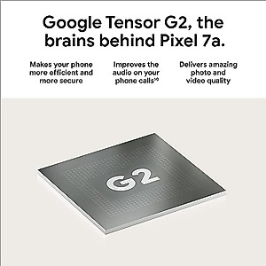 Google Pixel 7a - Unlocked Android Cell Phone - Smartphone with Wide Angle Lens and 24-Hour Battery - 128 GB -  Sea