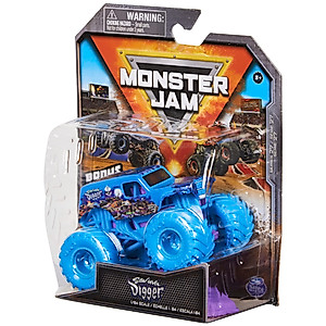 Monster Jam 2022 Spin Master 1:64 Diecast Truck with Bonus Accessory: Hyper Fueled Son-uva Digger