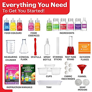 Doctor Jupiter Girls Science Kit for Kids Ages 8-10-12-14 | Birthday Gift Ideas for 8,9,10,11,12 Year Old Girls| 6-8 Experiments of Different Sciences| STEM Learning & Educational Toys