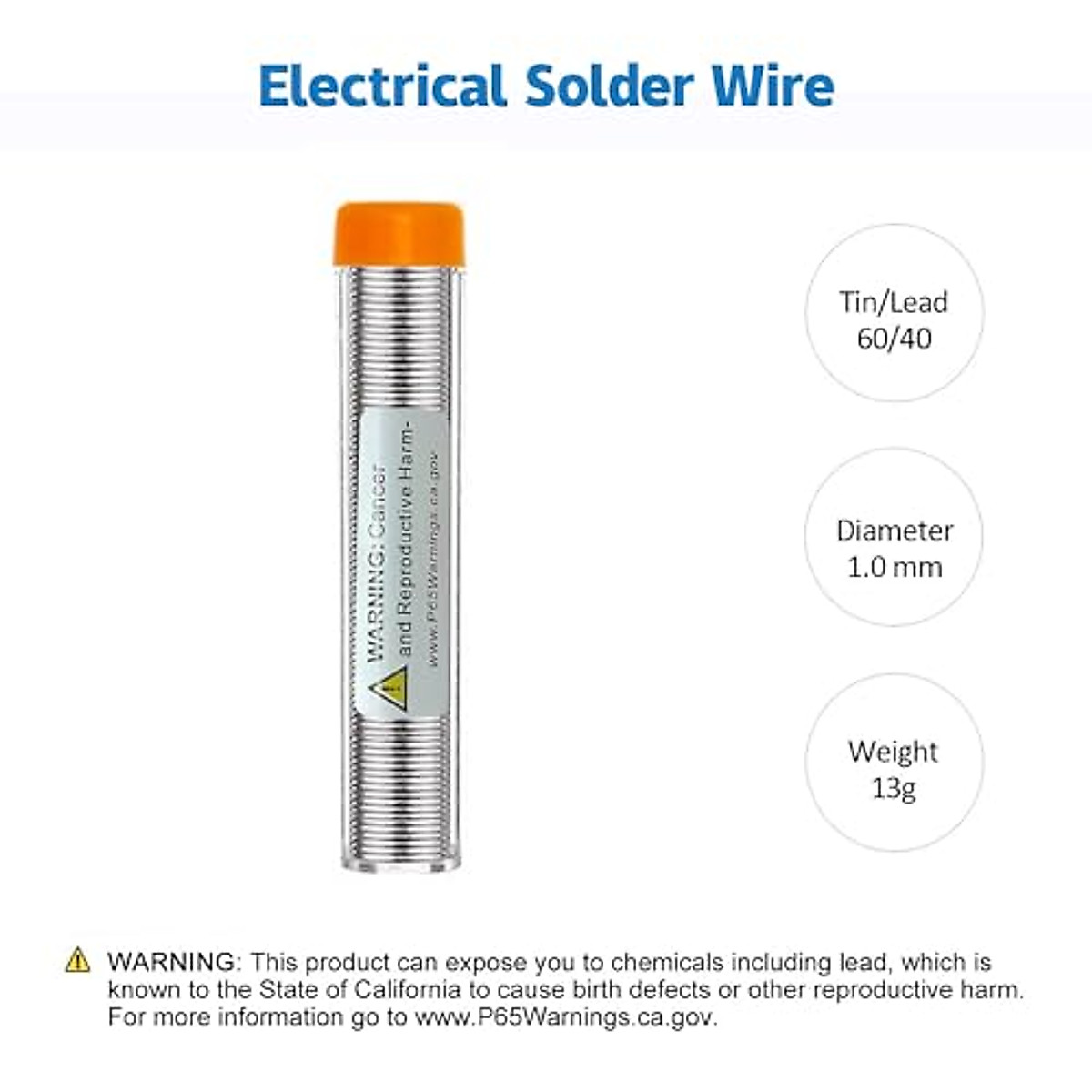 LDK Soldering Iron Kit Electronics, [Upgraded] Full Set 60W 110V Adjustable Temperature Welding Tool with 5pcs Different Tips, Stand, Tweezers, Sponge, Flux Pen, Solder Wire and User Manual