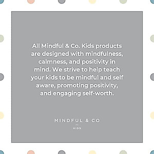 Mindful and Co Kids Yoga Poses Illustrated Wall Print Poster, 90x60cm, 35.4x23.6in, Mindfulness and Movement, for Children 18 Months and Up, for School or Home