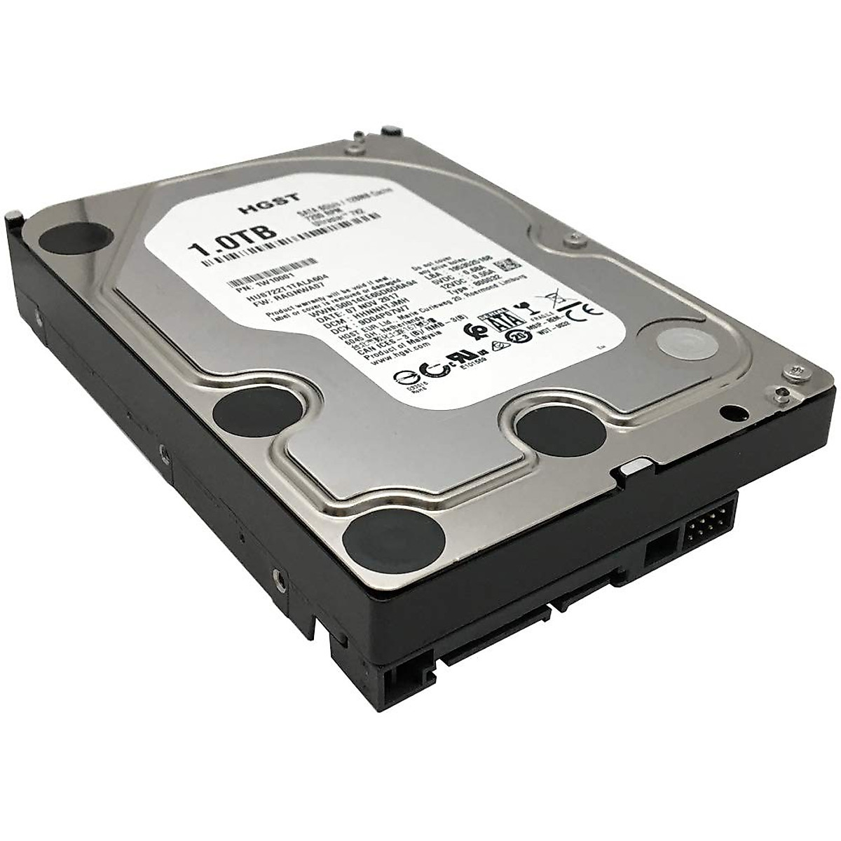 HGST Ultrastar 7K2 (1W10001) HUS722T1TALA604 1TB 128MB Cache 7200RPM SATA 6Gbps 3.5in Datacenter Hard Drive (Renewed)