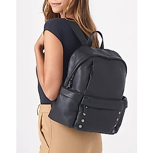 Hammitt Women's Black/Gunmteal Large Hunter Backpack