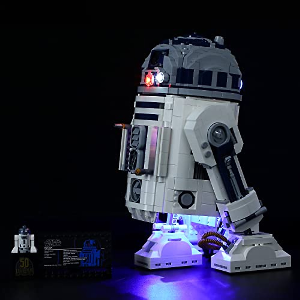 LIGHTAILING Light Set for R2-D2 75308 Collectible Building Toy Building Blocks Model - Led Light kit Compatible with Lego 75308 - Not Include The Model