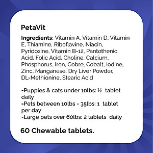 PETAVIT for Dogs and Cats