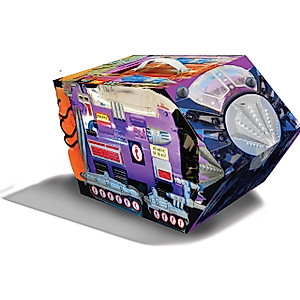 PlayMates Teenage Mutant Ninja Turtles: Retro Villains Mutant Module 6-Piece Action Figure Set, Multicolor