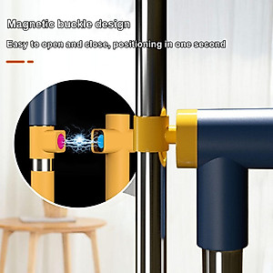 RUNLAIKEJI Broom and Dustpan Set, Broom and Dustpan Set with Long Handle, Broom and Dustpan Set for Home, Kitchen Broom and Dustpan Set, Broom Dustpan, for Home Kitchen Lobby Floor Cleaning Supplies