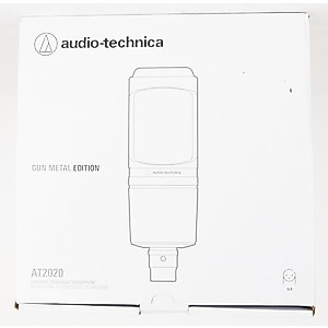 Audio-Technica 2020GM Cardioid Condenser Microphone Silver