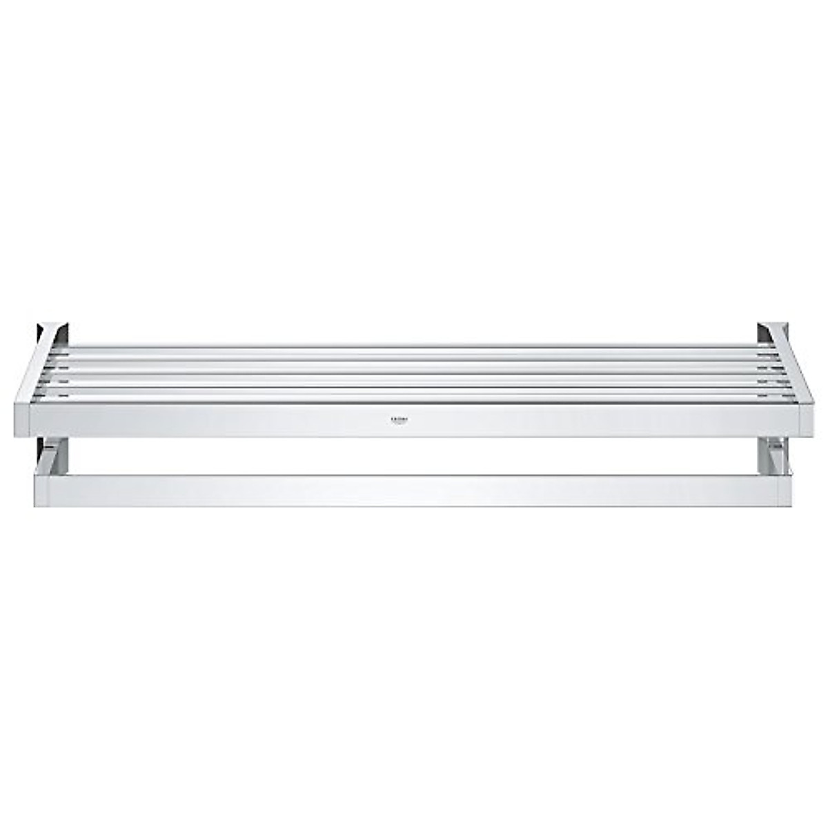 Grohe 40804000 Selection Cube Multi-towel Rack, Polished Chrome, 24"