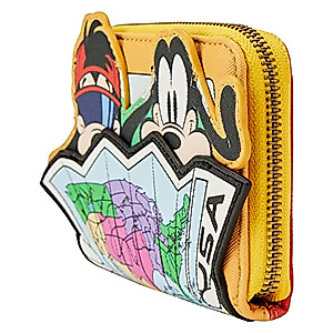 Loungefly Disney A Goofy Movie Road Trip Zip Around Wallet