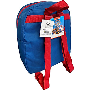 Ruz Paw Patrol Toddle Boy 12 Inch Mini Backpack (Blue-Red)