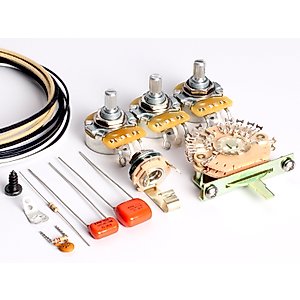 ToneShaper Guitar Wiring Kit, For Fender HSS Stratocaster, HSS2 (Auto-Split Wiring)
