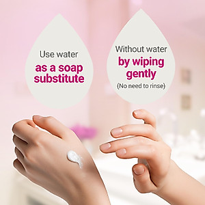 Lubrigyn - Cleansing Lotion, Moisturizing and Replenishing Daily Feminine Wash, Hyaluronic Acid-Enriched Feminine Care for Dry and Delicate Skin, pH Balancing Wash with Fitoextract Complex, 7 fl oz