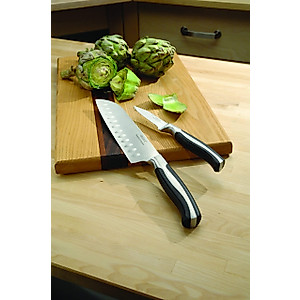 Oneida Vanguard Side 13Pc Tang Kn Set W/Block, 8.95 LB, Metallic