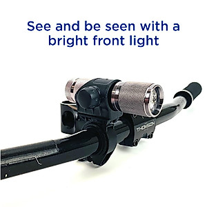 Zefal 6-Piece Bike Accessories Starter Pack (Pump, Lock, Water Bottle + Cage, Front + Rear Light)