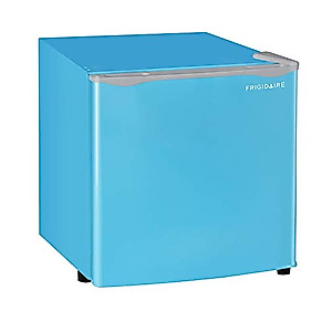 Frigidaire EFR115-BLUE 1.6 Cu Ft Compact Fridge for Office, Dorm Room, Mancave or RV, Blue