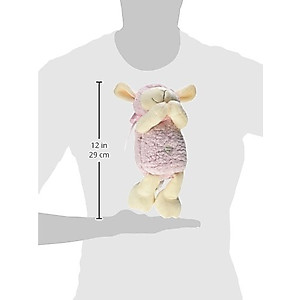 Stephan Baby Ultra Soft and Huggable Musical Praying Woolly Lamb, Pink, 11 inch