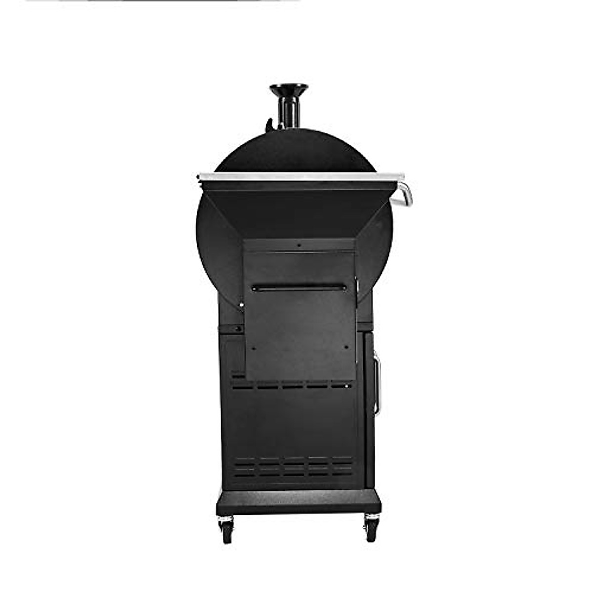 Z GRILLS ZPG-700D3 8 N 1 Wood Pellet Portable Stainless Steel Grill Smoker for Outdoor BBQ Cooking with Digital Temperature Control and Grill Cover, Silver